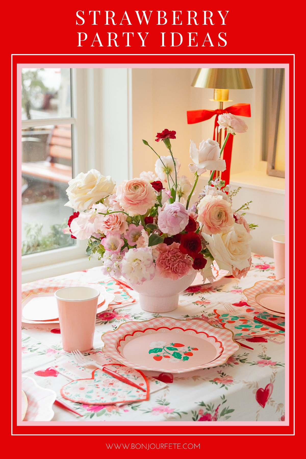 Berry Sweet Strawberry Party Ideas | Décor, Food & Styling Tips ...