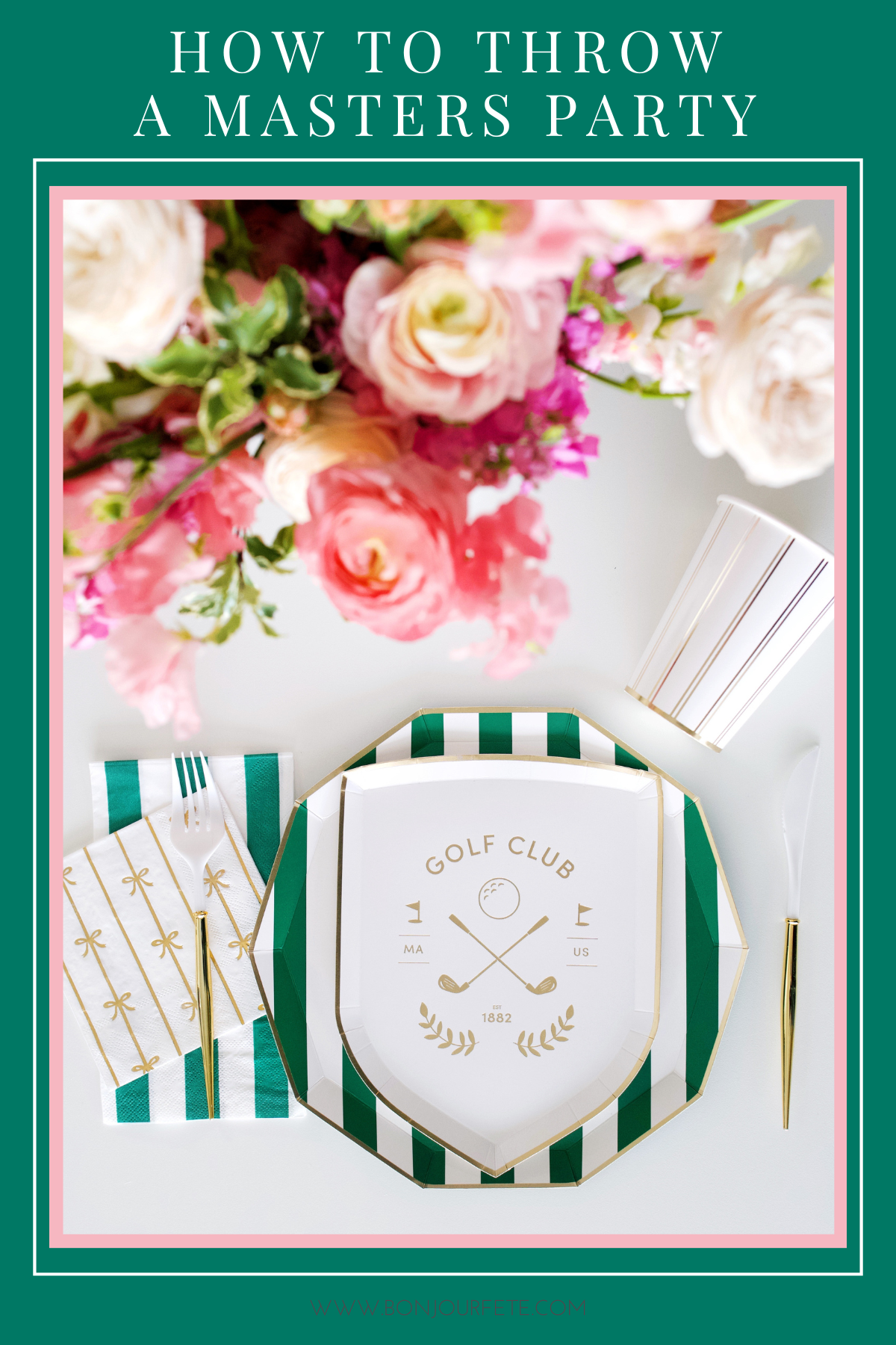 GOLF PARTY IDEAS: HOW TO THROW A MASTERS PARTY – Bonjour Fête
