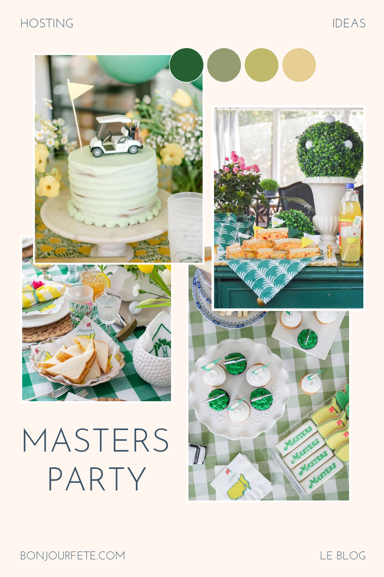GOLF PARTY IDEAS: HOW TO THROW A MASTERS PARTY – Bonjour Fête