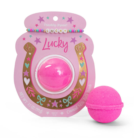 LUCKY FRIENDSHIP BRACELET COCONUT MILK BATH BOMB – Bonjour Fête