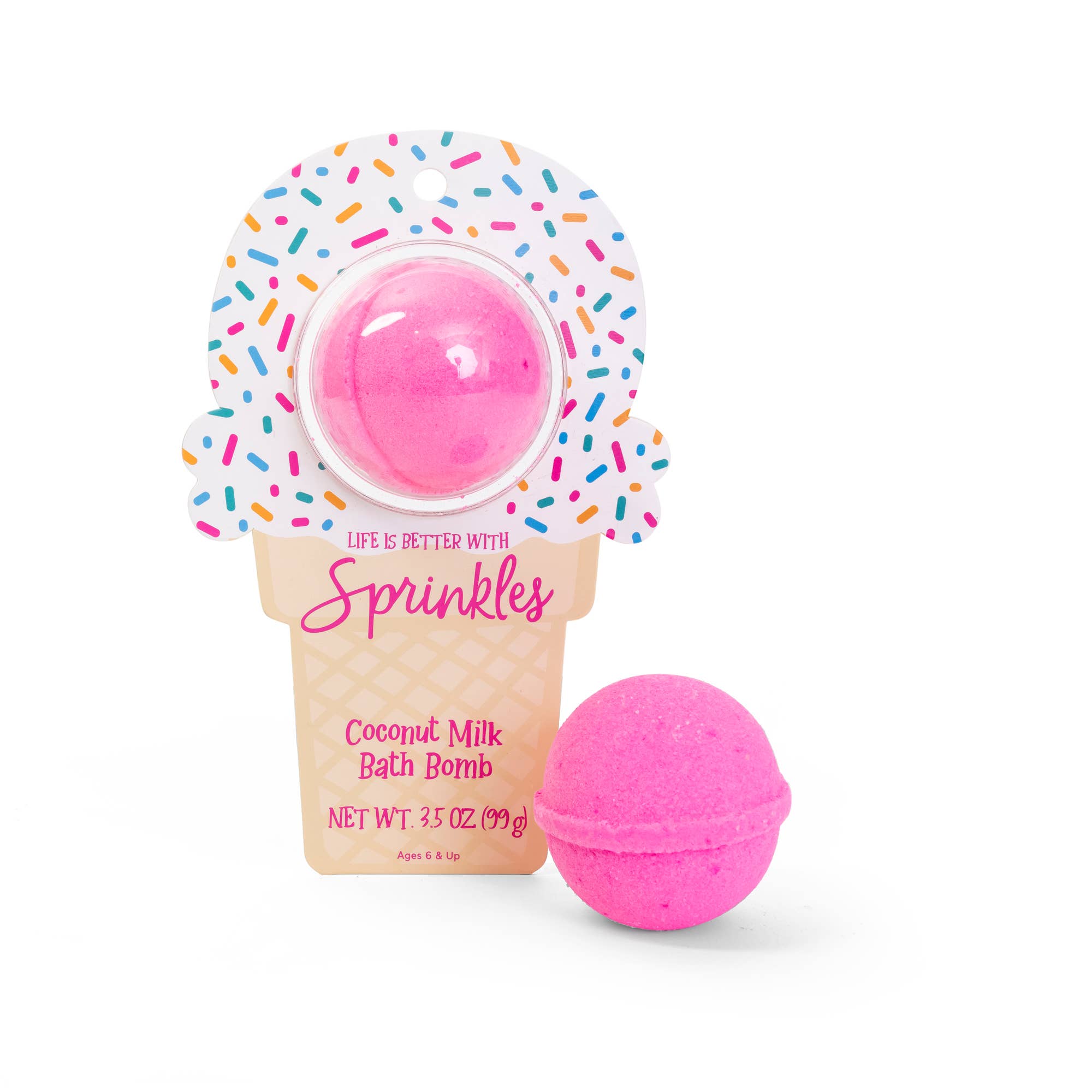 SPRINKLES COCONUT MILK BATH BOMB – Bonjour Fête