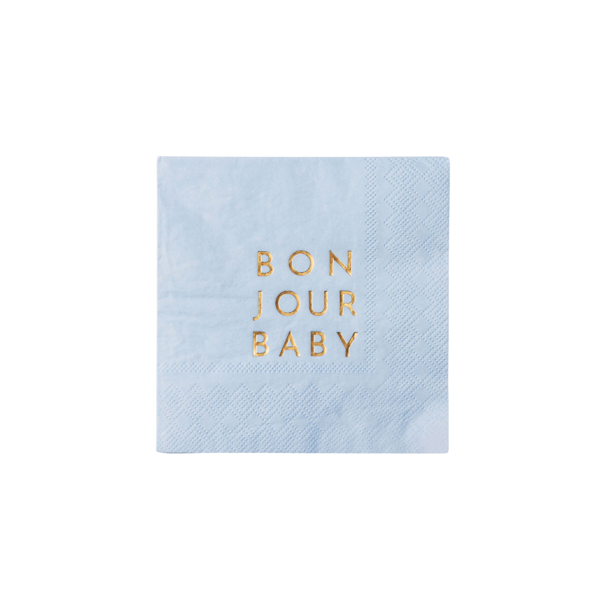 BONJOUR BABY SKY BLUE COCKTAIL NAPKINS – Bonjour Fête
