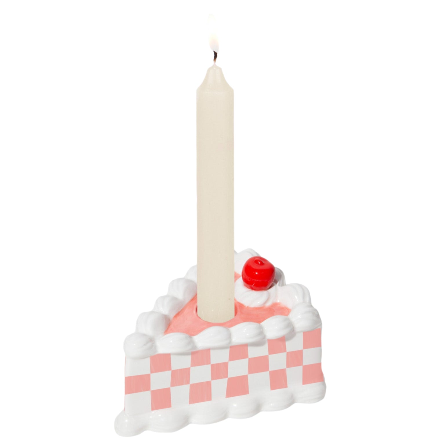 CHECKER CAKE CANDLE HOLDER – Bonjour Fête