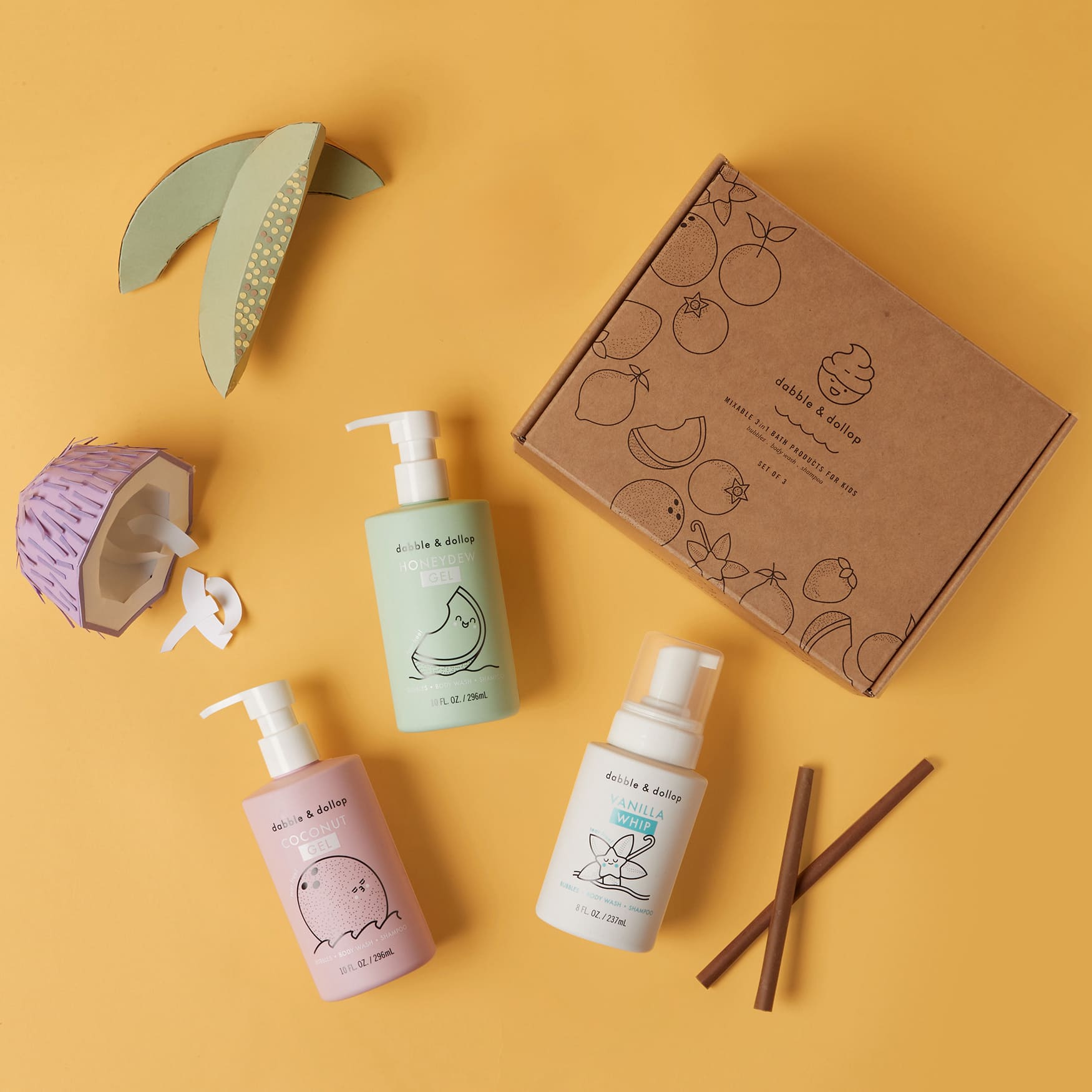 DABBLE & DOLLOP DAY AT THE BEACH BATH BUNDLE – Bonjour Fête