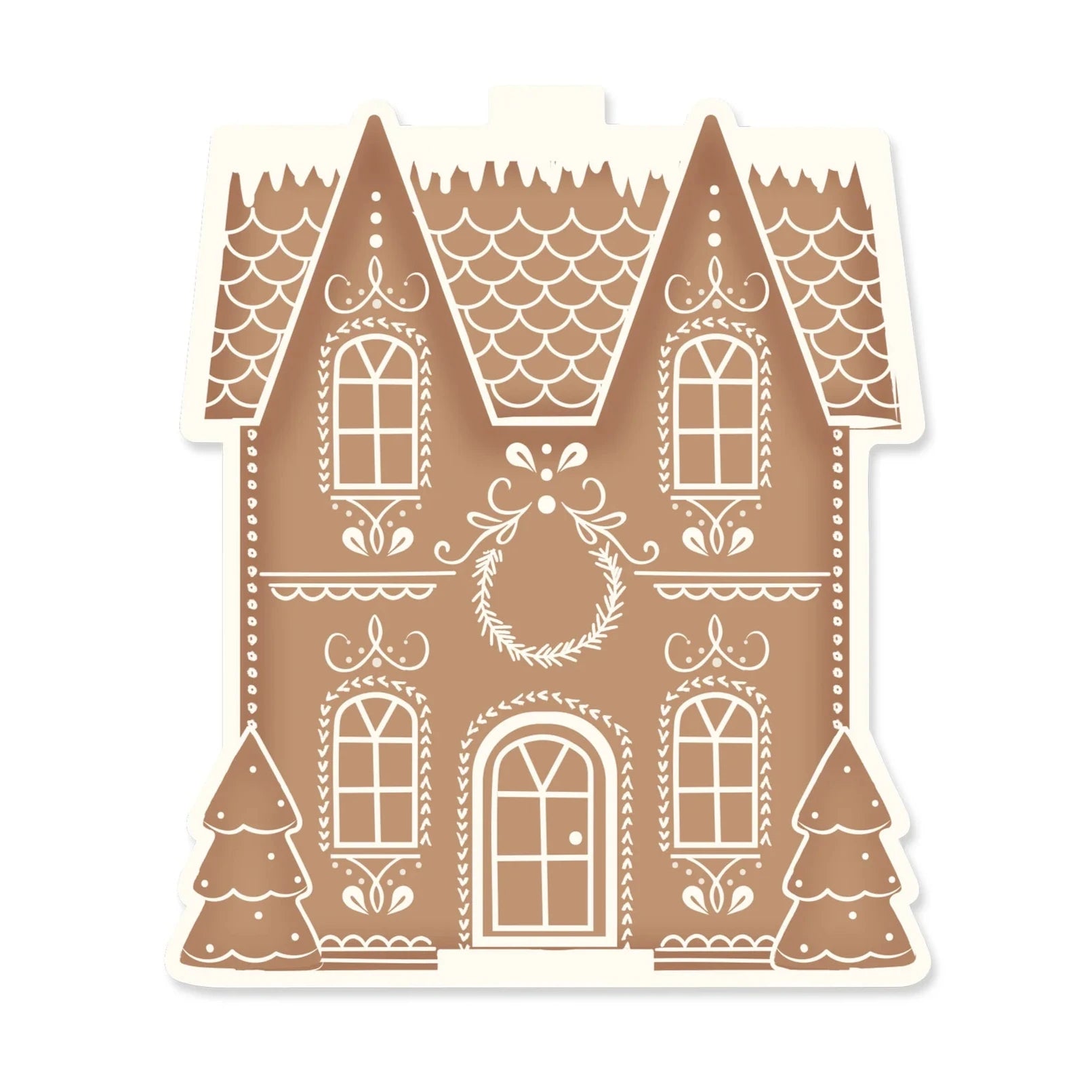 GINGERBREAD MANSION BAMBOO TRAY – Bonjour Fête