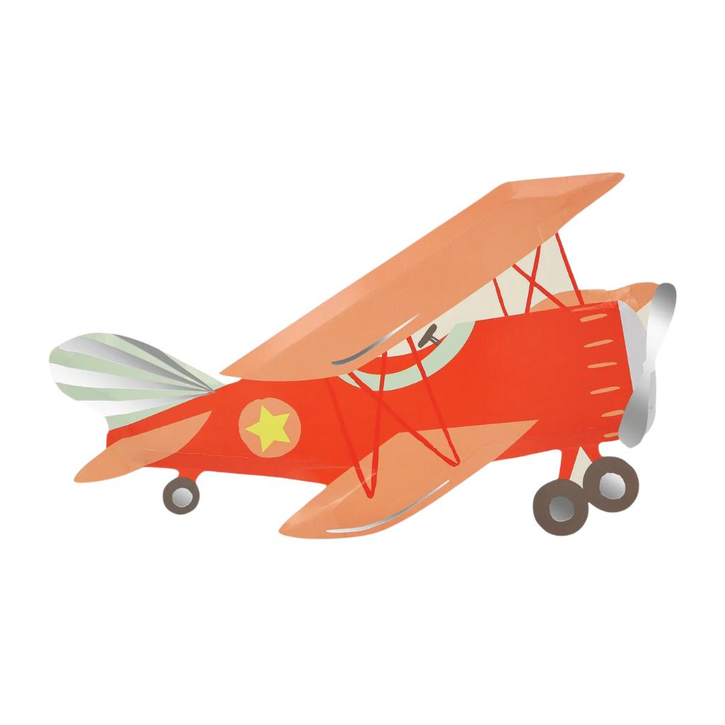 VINTAGE AIRPLANE SHAPED PLATES – Bonjour Fête