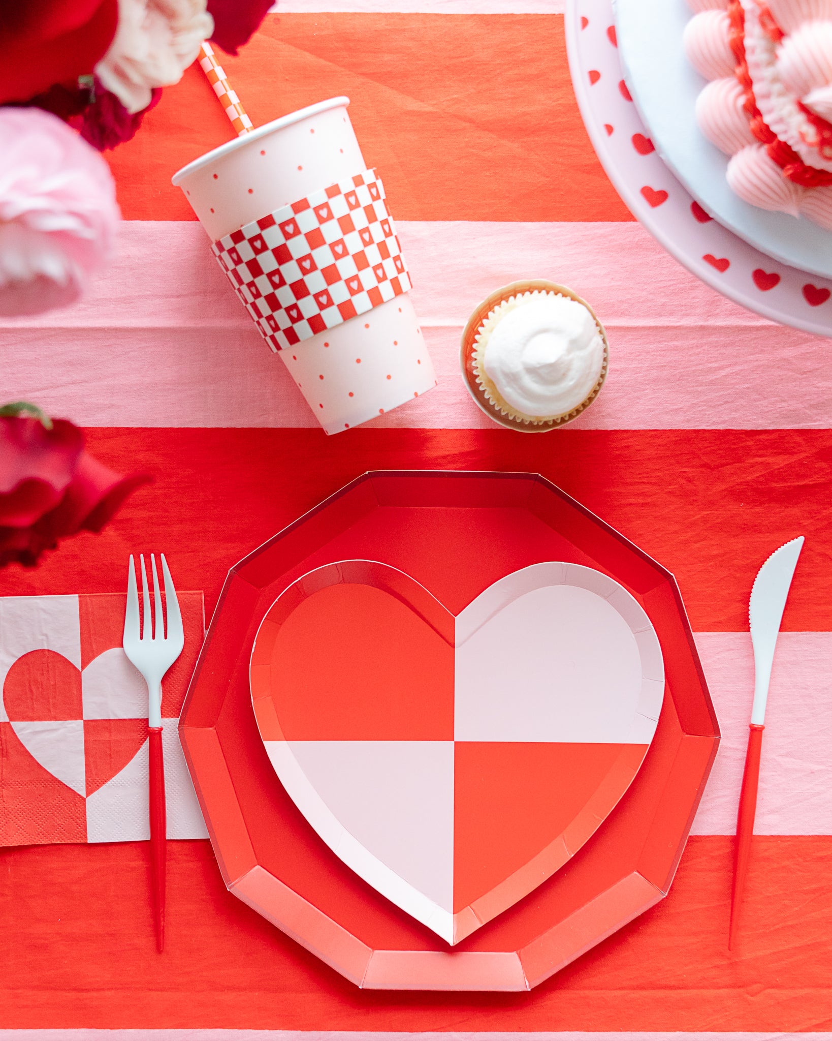 CHECK MATE: CHECKERED PARTY SUPPLIES FOR VALENTINE’S DAY AND BEYOND ...