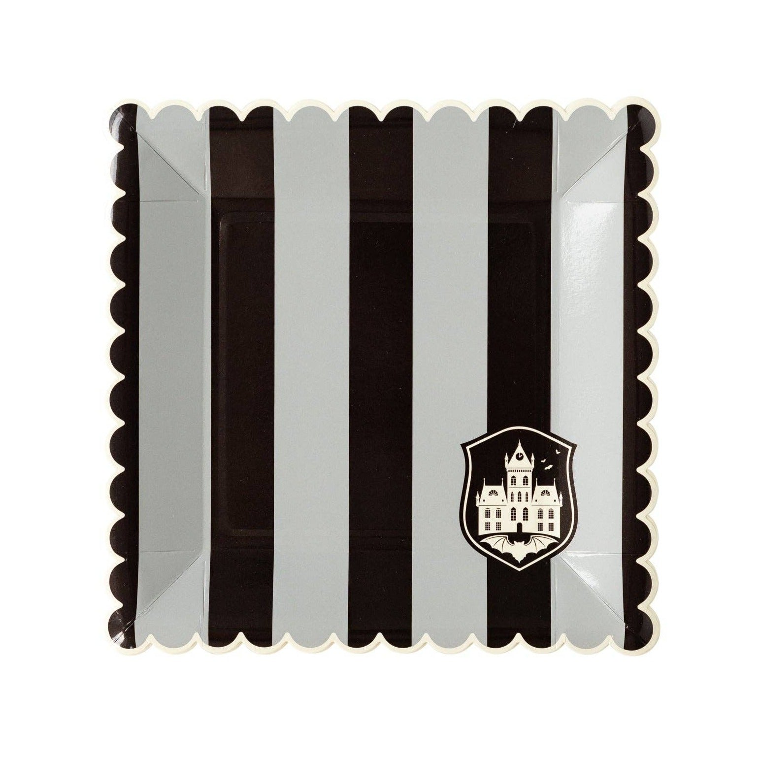 WEDNESDAY BLACK STRIPE PLATES – Bonjour Fête