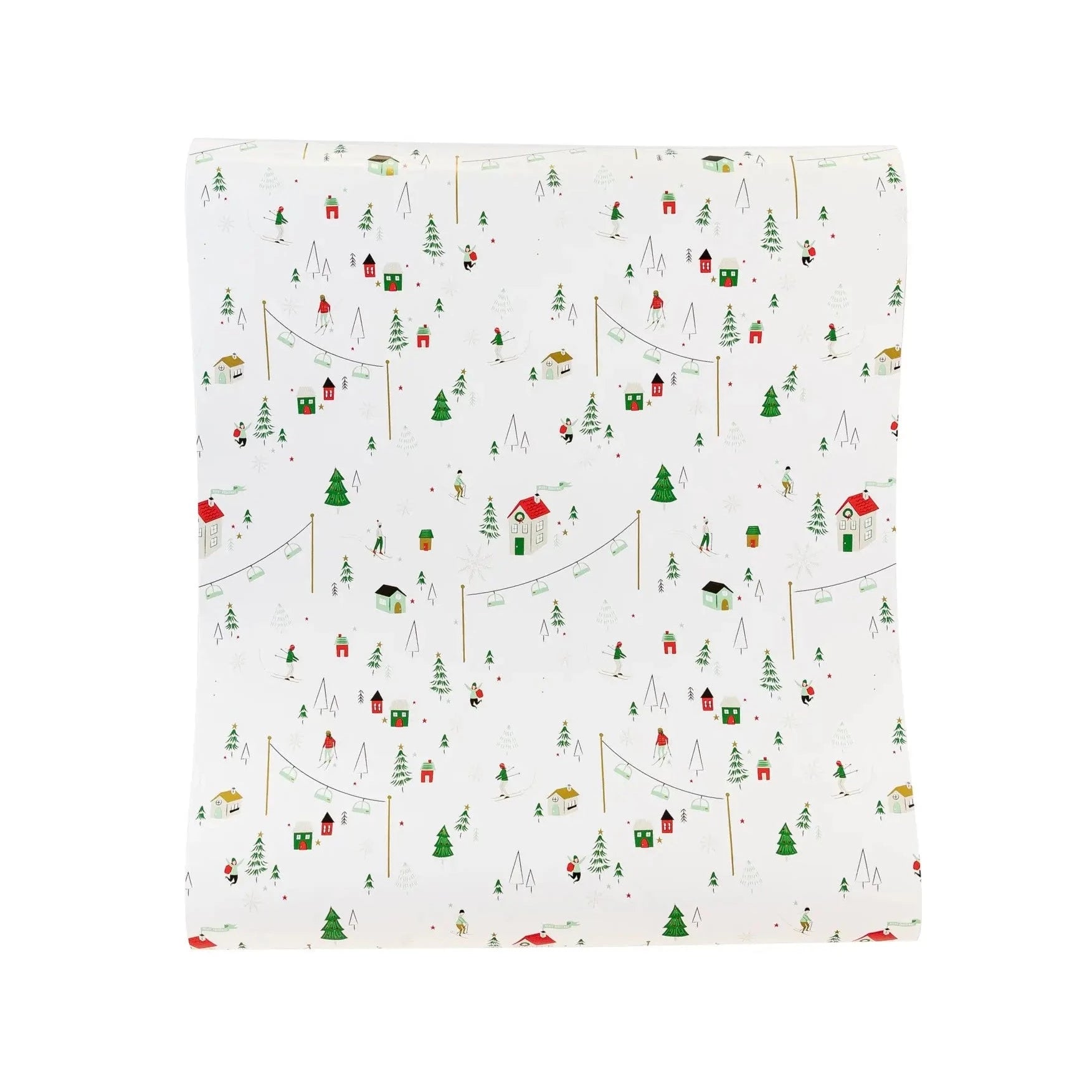 COZY LODGE WINTER SCENE TABLE RUNNER – Bonjour Fête