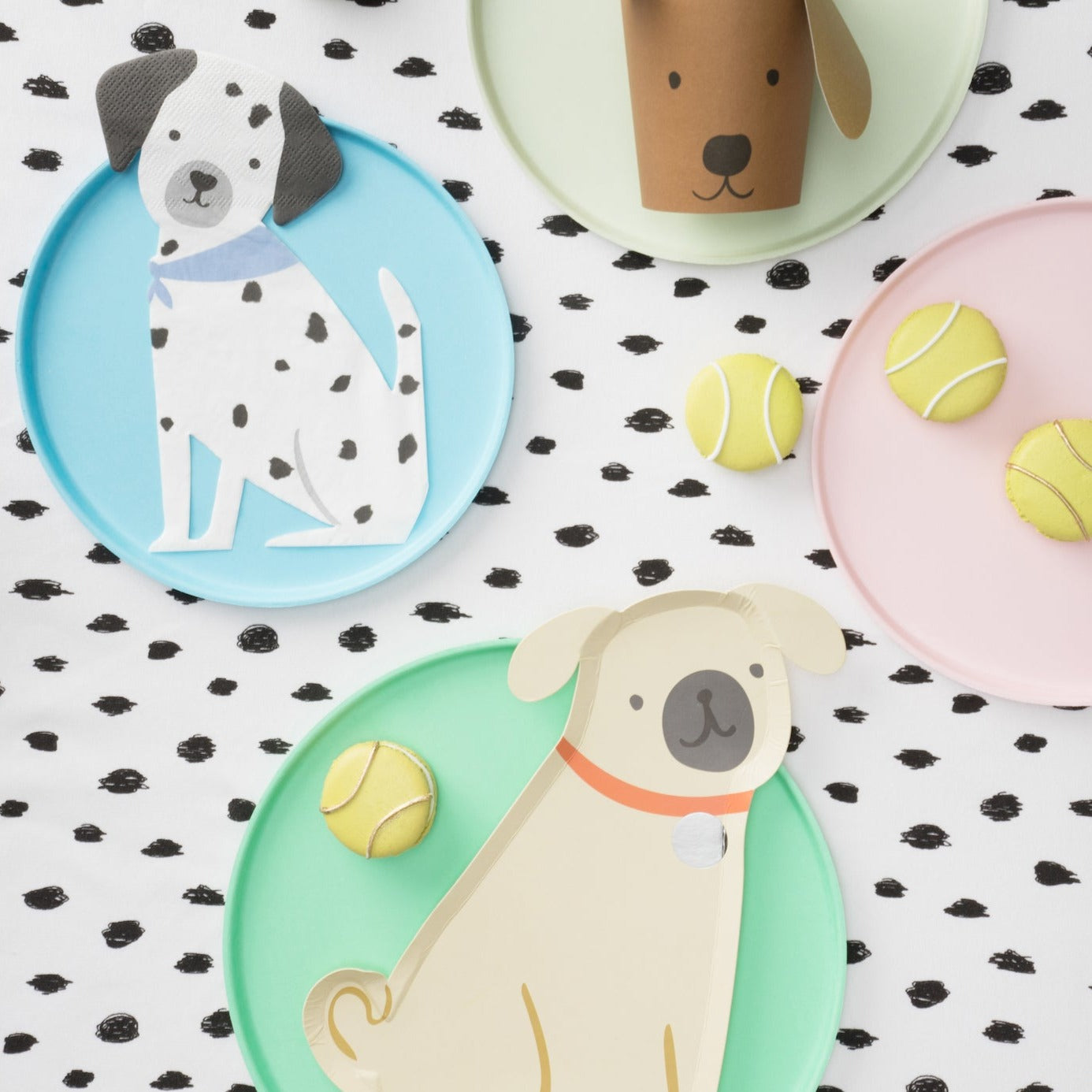 PUPPY DOG NAPKINS – Bonjour Fête