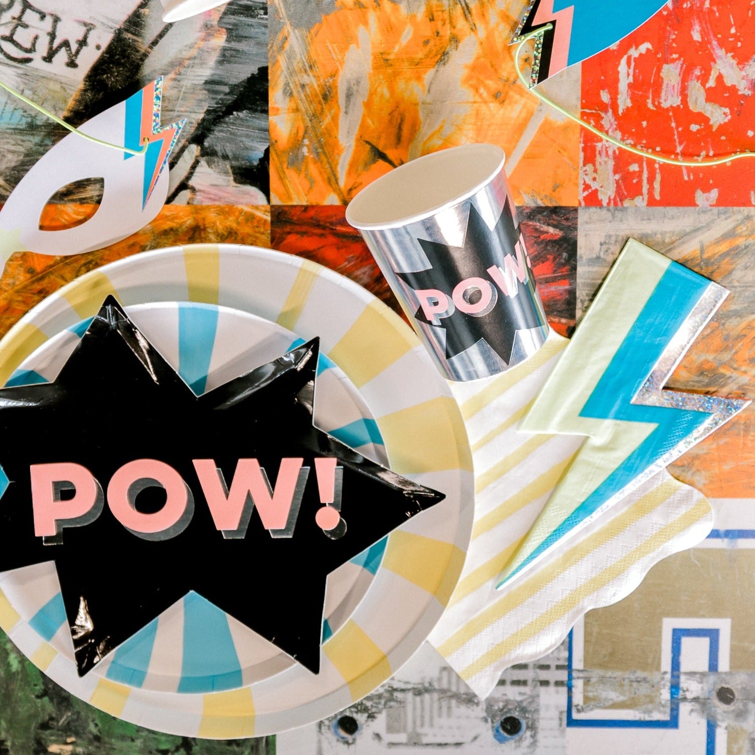 SUPERHERO THEMED PARTY CUPS – Bonjour Fête